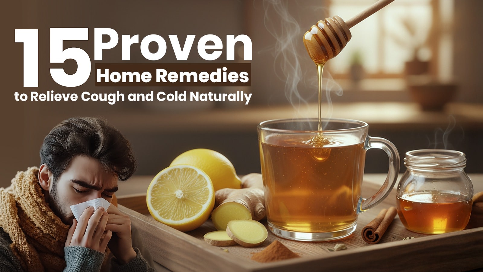 15 Best Natural Home Remedies for Fast Cough & Cold Relief - Home Tips ...
