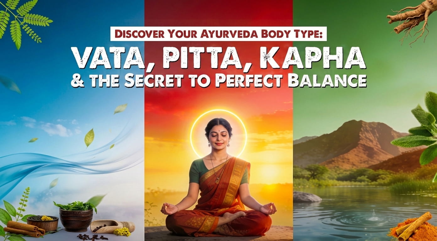 Ayurveda Body Types Guide | Vata Pitta Kapha Explained – Sehatokart