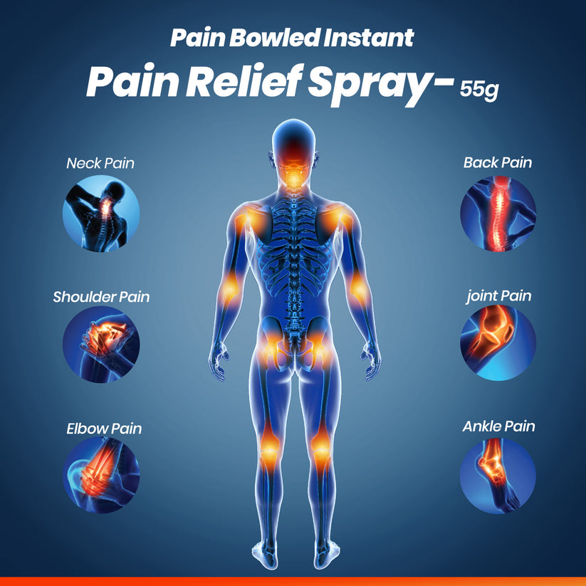 Pain Bowled Spray | Instant Relief for Muscle & Joint Pain – Sehatokart